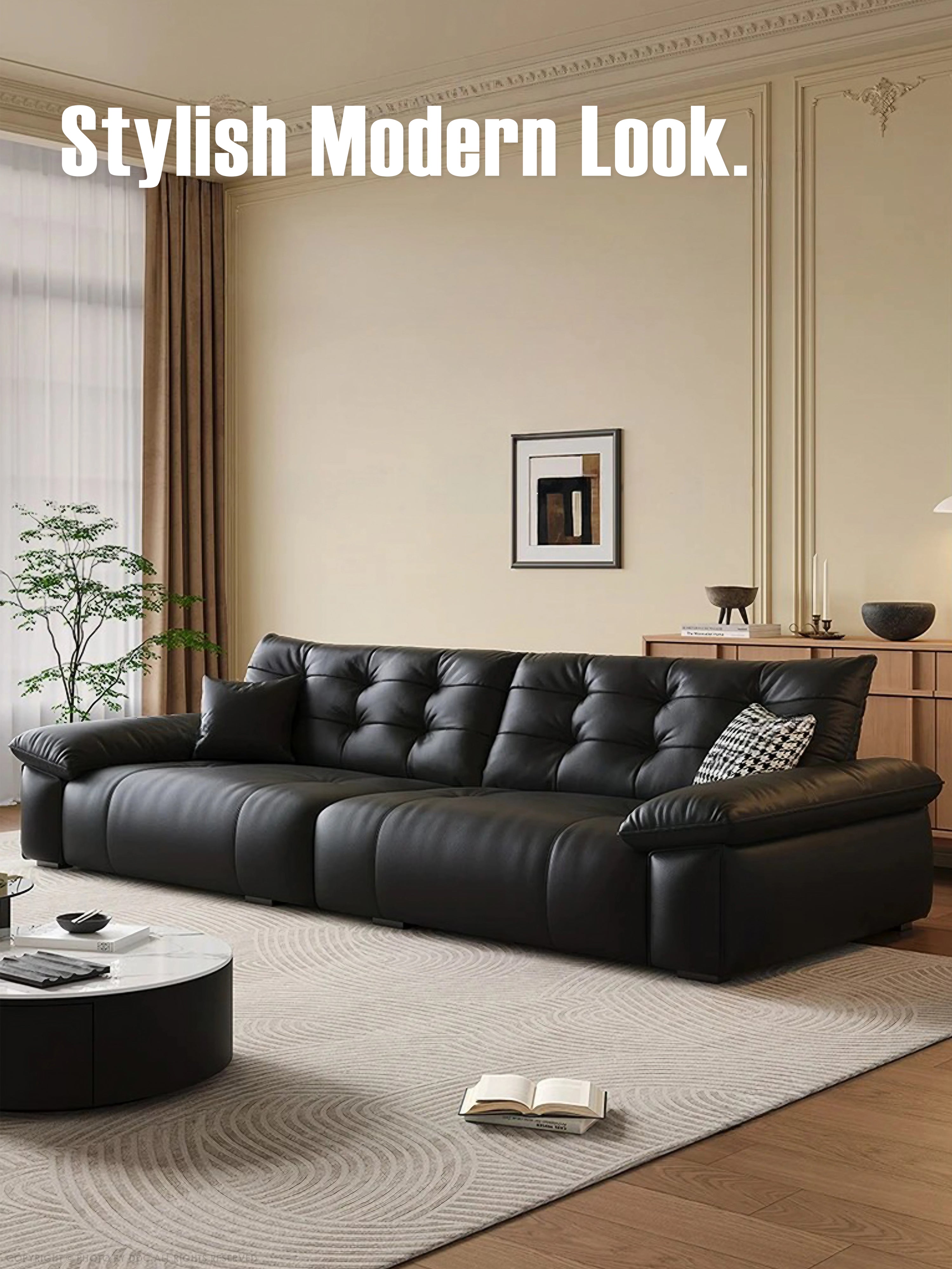 Modern Minimalist Sofa: Elevate Your Living Room with Sophistication
